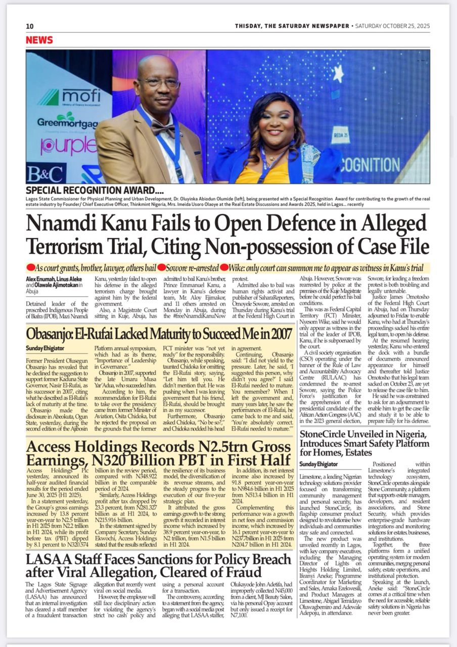 StoneCircle Unveiled in Nigeria, Introduces Smart Safety Platform for ...